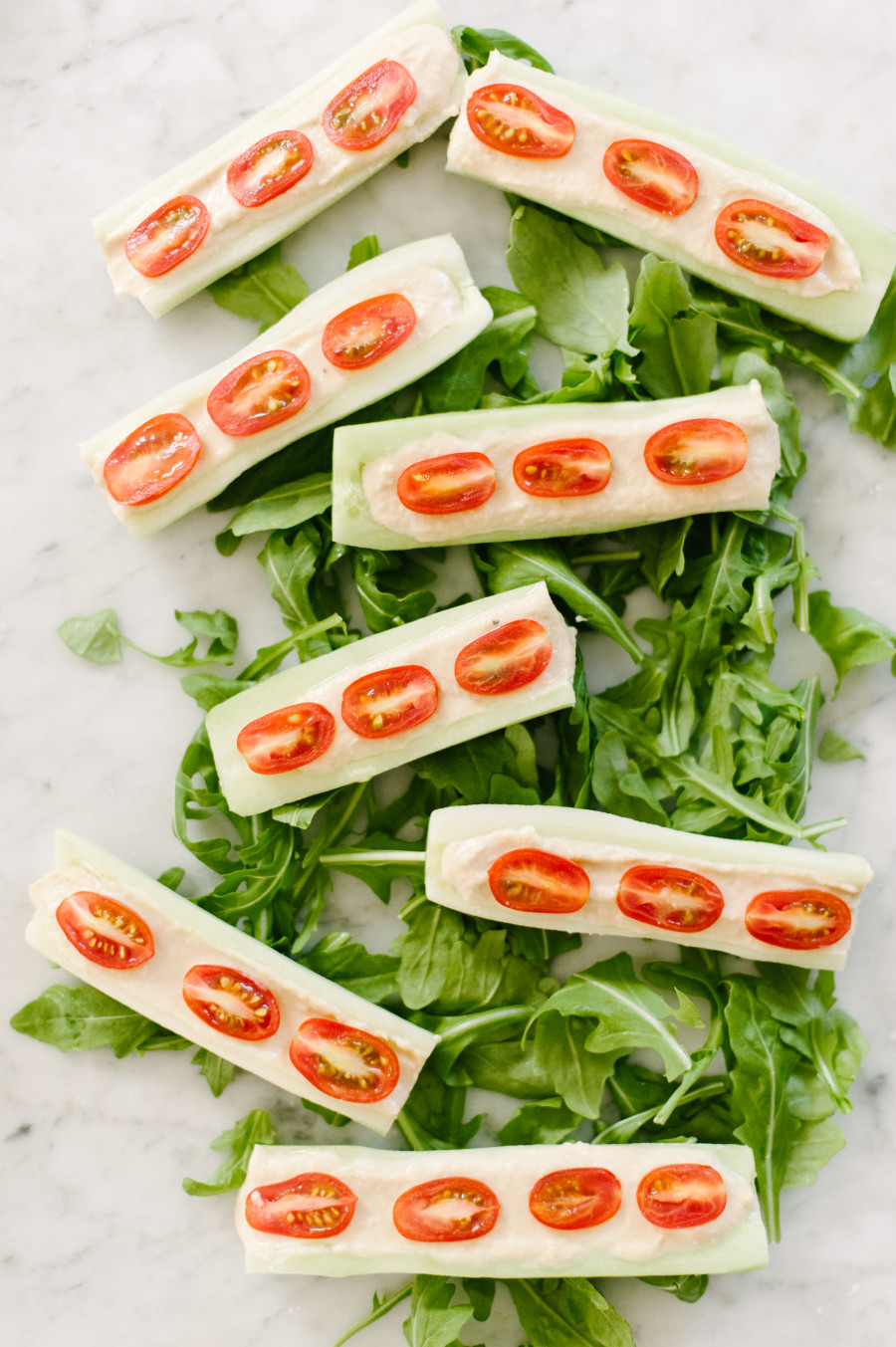 Cucumber + Hummus Boats: The Perfect Snack - Simply Real Health